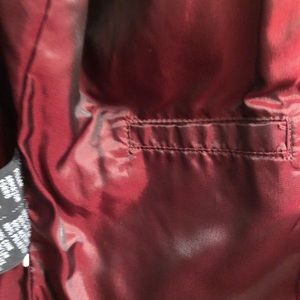 Vintage | Jackets & Coats | Vintage Red Leather Kenneth Cole Reaction ...